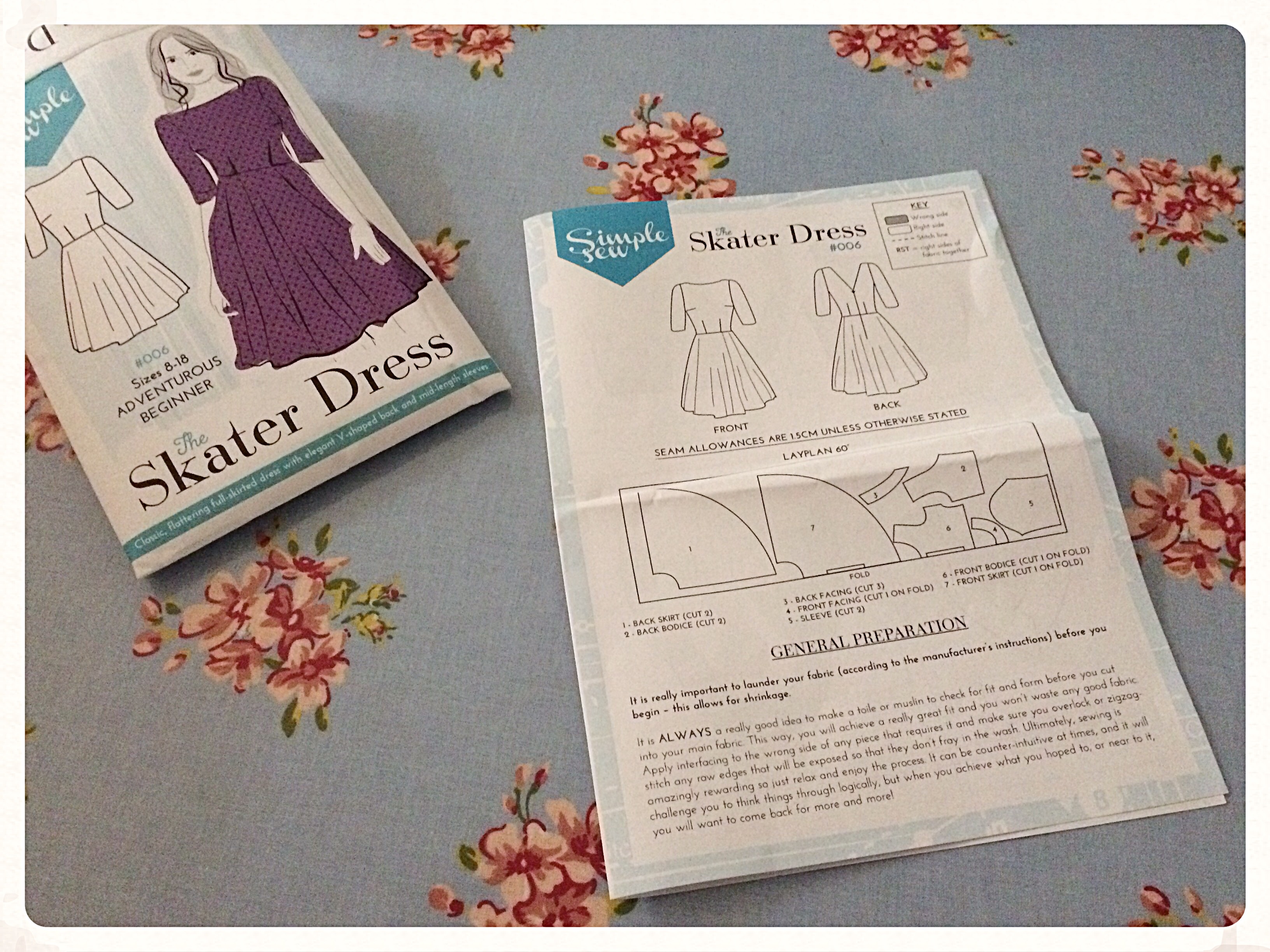 Simple Sew – The Skater Dress – Lizzy's Homemade